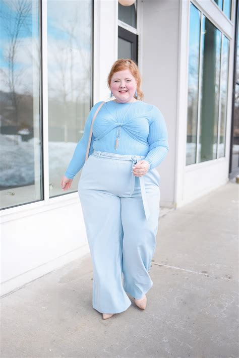 A Monochrome Blue Outfit With Wonder And Whimsy
