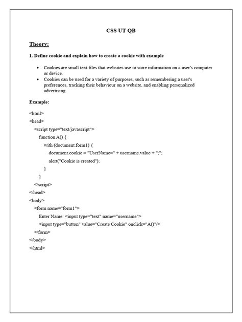 Css Ut Qbb Pdf World Wide Web Internet And Web