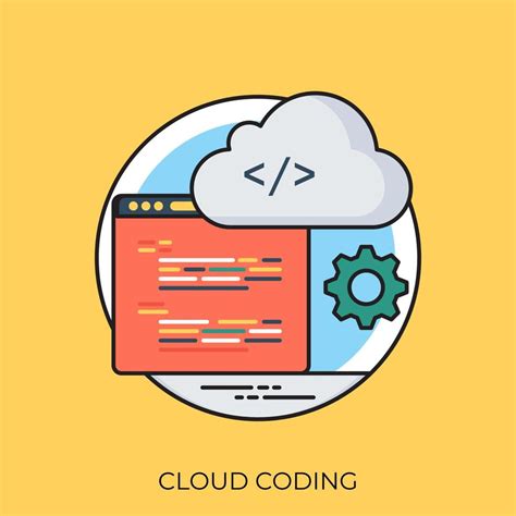 Cloud Coding Concepts Vector Art At Vecteezy