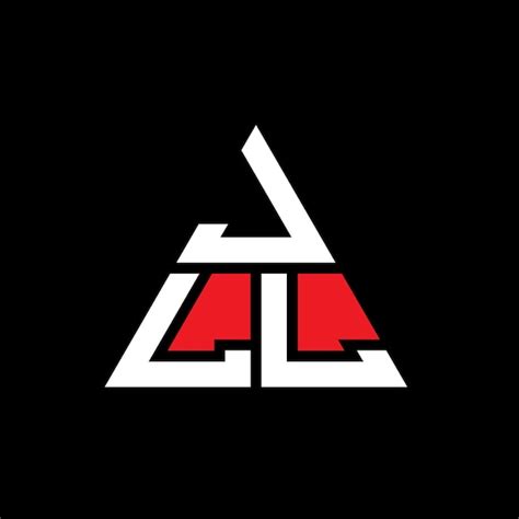 Premium Vector Jll Triangle Letter Logo Design With Triangle Shape