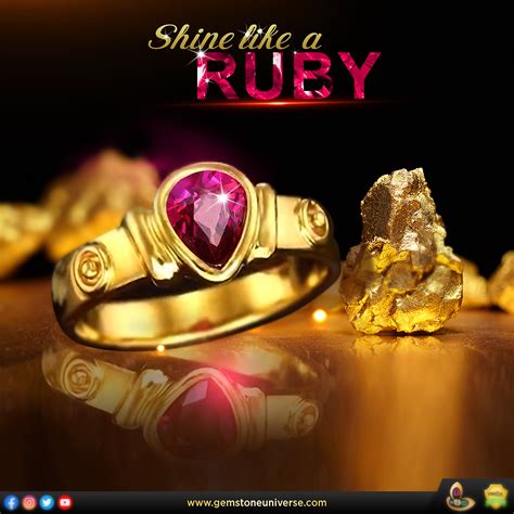 Ruby Stone Gemstone Or Manik Stone Benefits Gemstone Universe