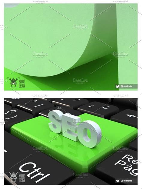 SEO Keyboard Market Custom Graphic Marketing