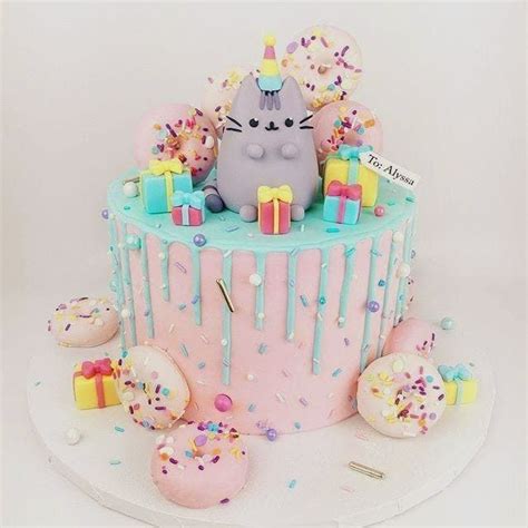 Pusheen Cat Birthday Cake Inspiration Pusheen Cake Ideas Cute