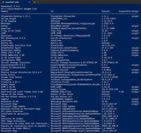 Winget List Dont Show Available Version · Issue 3420 · Microsoft