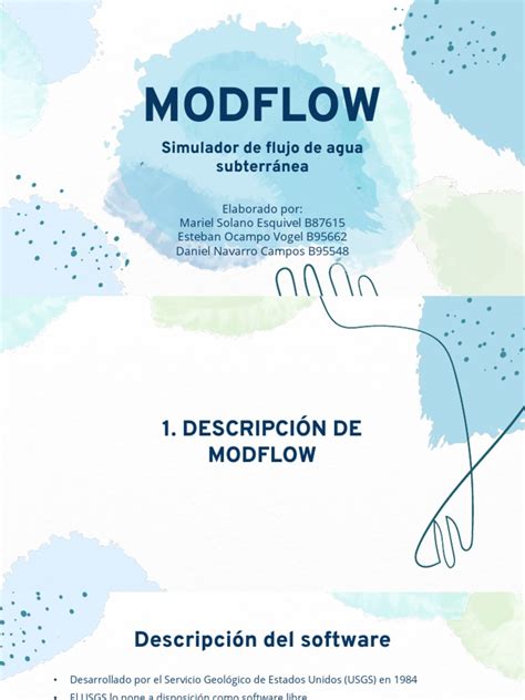 Software Modflow Pdf Agua Hidrología