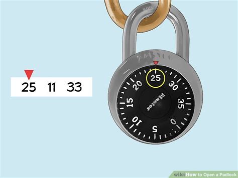 Ways To Open A Padlock WikiHow