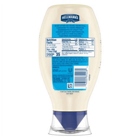 Hellmanns Light Mayo 20 Fl Oz Kroger