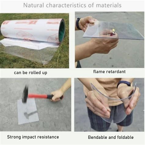 Nianxinn Polycarbonate Panel Roofing Sheets Clear Acrylic India Ubuy