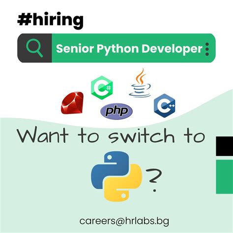 Hrlabs On Linkedin Hiring Hrlabs Talentlab Python Techswitch