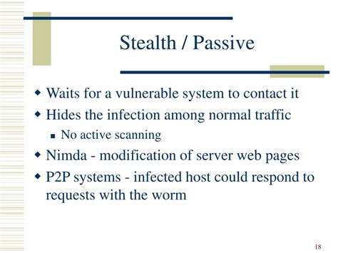 Ppt Worms Taxonomy And Detection Powerpoint Presentation Free Download Id310874