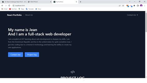 Github Jmbm9reactfolio