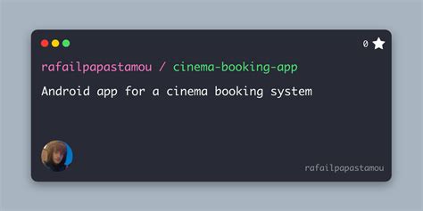 Github Rafailpapastamoucinema Booking App Android App For A Cinema