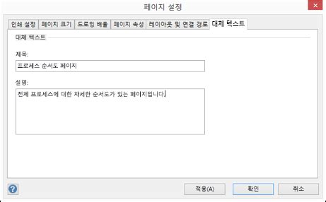 장애를 지닌 사용자의 visio 다이어그램 블로그 접근성 증대 Visio