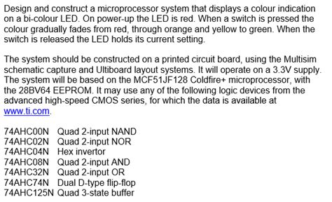 solved design and construct a microprocessor system that