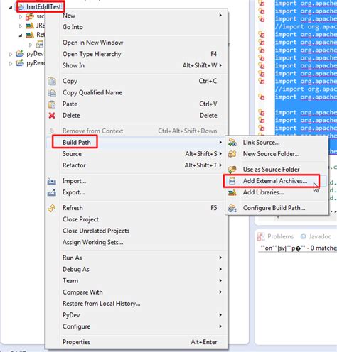 Eclipse的java代码出错：the Import Orgapache Cannot Be Resolved