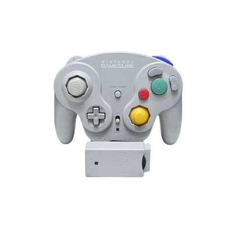 Control Wavebird Gris Gamecube Plushandbits