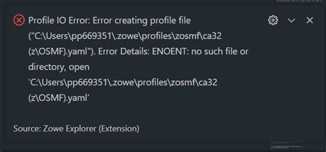 profile creation failed · issue 1437 · zowe zowe cli · github