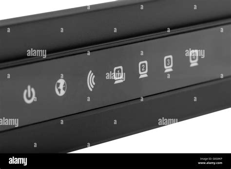 Electronic Collection Black Wireless Internet Network Wi Fi Router Isolated On White