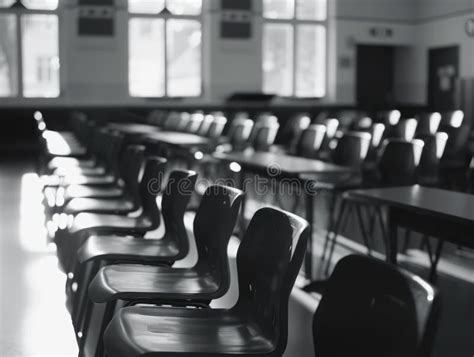 Black And White Classroom Stock Image Image Of Vintage 371335291