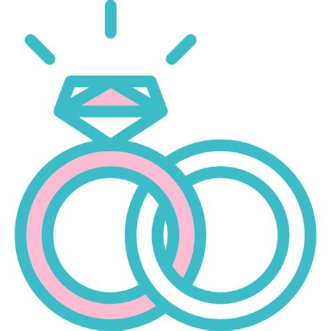 Anillos De Boda Iconos Gratis De Moda