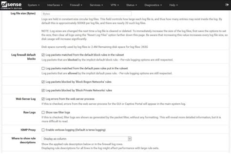 how to hide ipv6 entries in firewall logs netgate forum