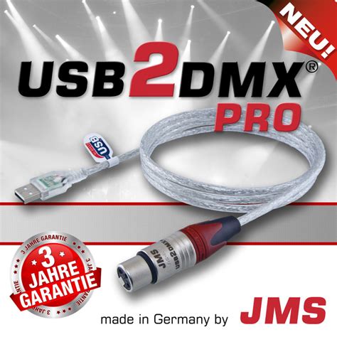 USB2DMX PRO Professional USB DMX Interface 59 00