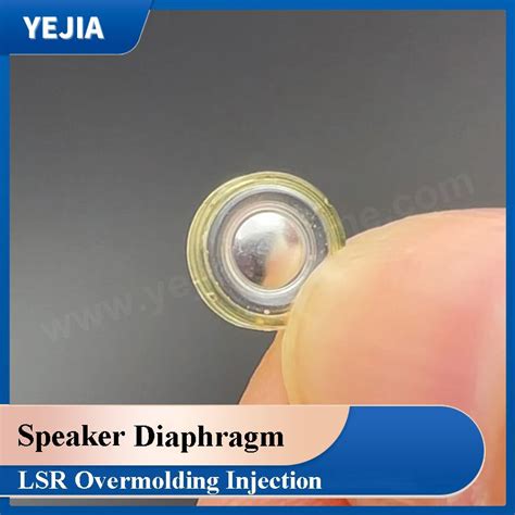 Overmolding Lsr Speaker Diaphragm For Anc Headphone And Earphone Yejia