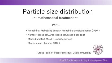 Particle Size Distribution Mathematical Treatment 1 Youtube