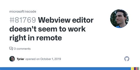 webview editor doesn t seem to work right in remote · issue 81769