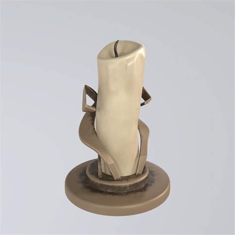 Premium Photo Candle 3d Rendering