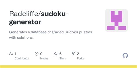 GitHub Radcliffe Sudoku Generator Generates A Database Of Graded Sudoku Puzzles With Solutions