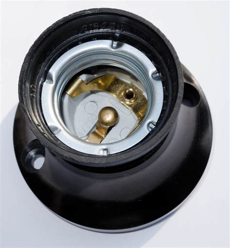 Retro Old E27 Bakelite Socket For Wall Ceiling Mount Etsy