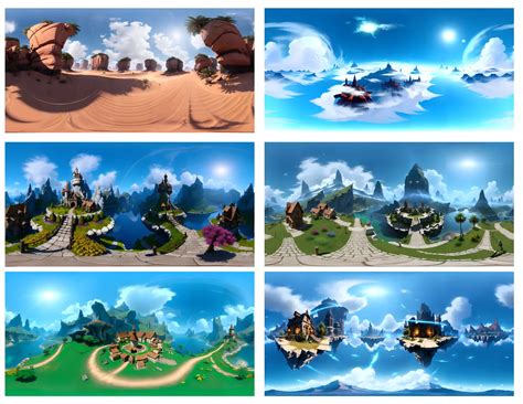 HDRI Pack Environments Game Ready FlippedNormals