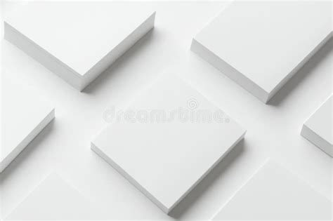 Elevate Your Workspace With Minimalist Sticky Notes On A Clean White Background For Creative