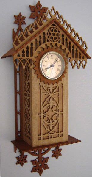 Munich Wall Clock Scroll Saw Fretwork Pattern Antique Wall Clock