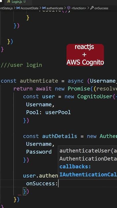User Login Using Aws Cognito And Integrating It With React Js Serverless Framework 🔥🔥 ️ Youtube