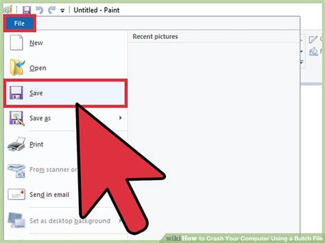 How To Crash Your Computer Using A Batch File 14 Steps
