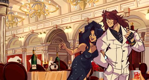 Laura Matsuda And Zeku Street Fighter And 1 More Drawn By Z0mbiraptor