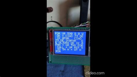 si4735 touch receiver with cw decoder big display receiver initials