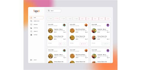 Restaurant Food Ordering Web App Figma