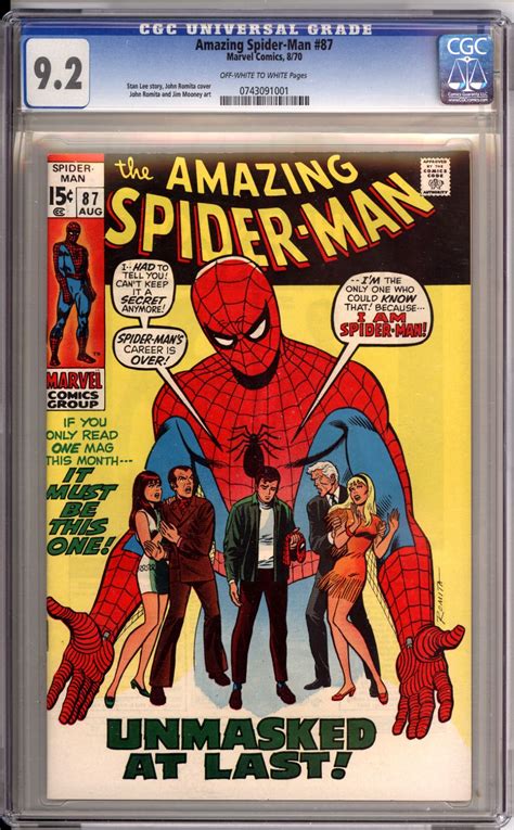 Asm Cgc 9 2 Issues 70 To 100 And Annuals Recap On Page 3 Page 3 Golden Silver Bronze