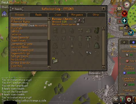 Sorry For My Barrows Rng R Ironscape