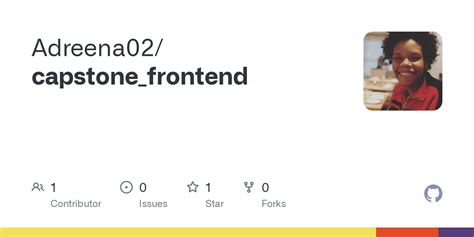 GitHub Adreena Capstone Frontend