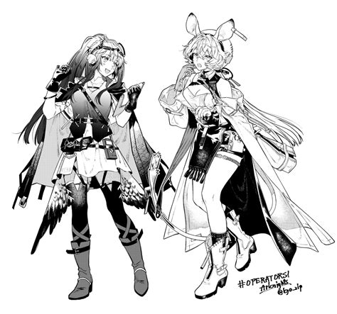 Dorothy And Astgenne Arknights Drawn By Kyo Zip Danbooru