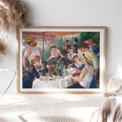 Pierre Auguste Renoir Luncheon Of The Boating Party 1881 Living Room