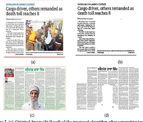 Figure 2 From A Hybrid Approach For Complex Layout Detection Of Newspapers In Gurumukhi Script