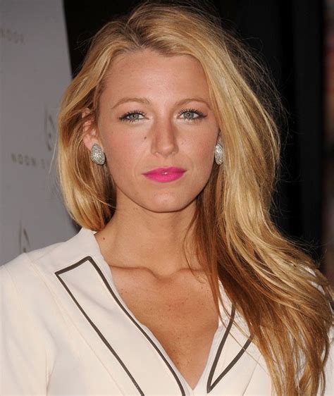 Blake Lively Hot Pink Lipstick Mahynoor R S Photo Beautylish