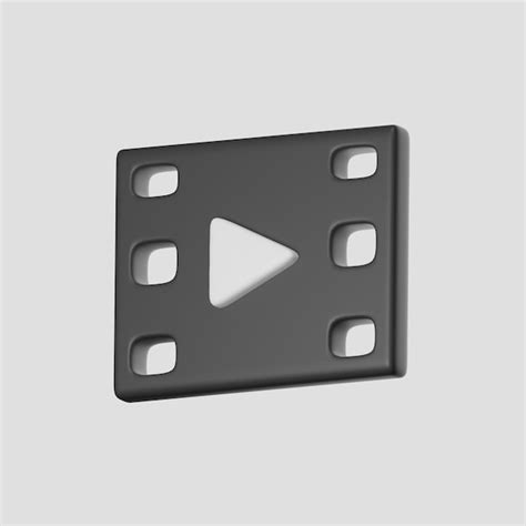 premium psd 3d cinema rendering objects