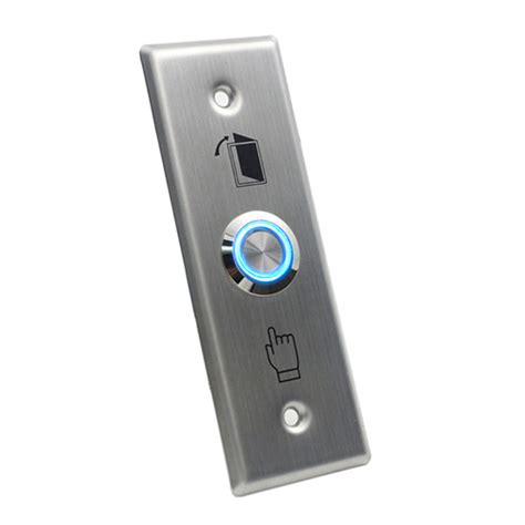 Led Rectangular Metal Exit Switch Color Silver At Best Price In