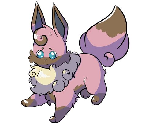 Jigglyvee Eevee X Jigglypuff Fusion By Celestrialferret On Deviantart